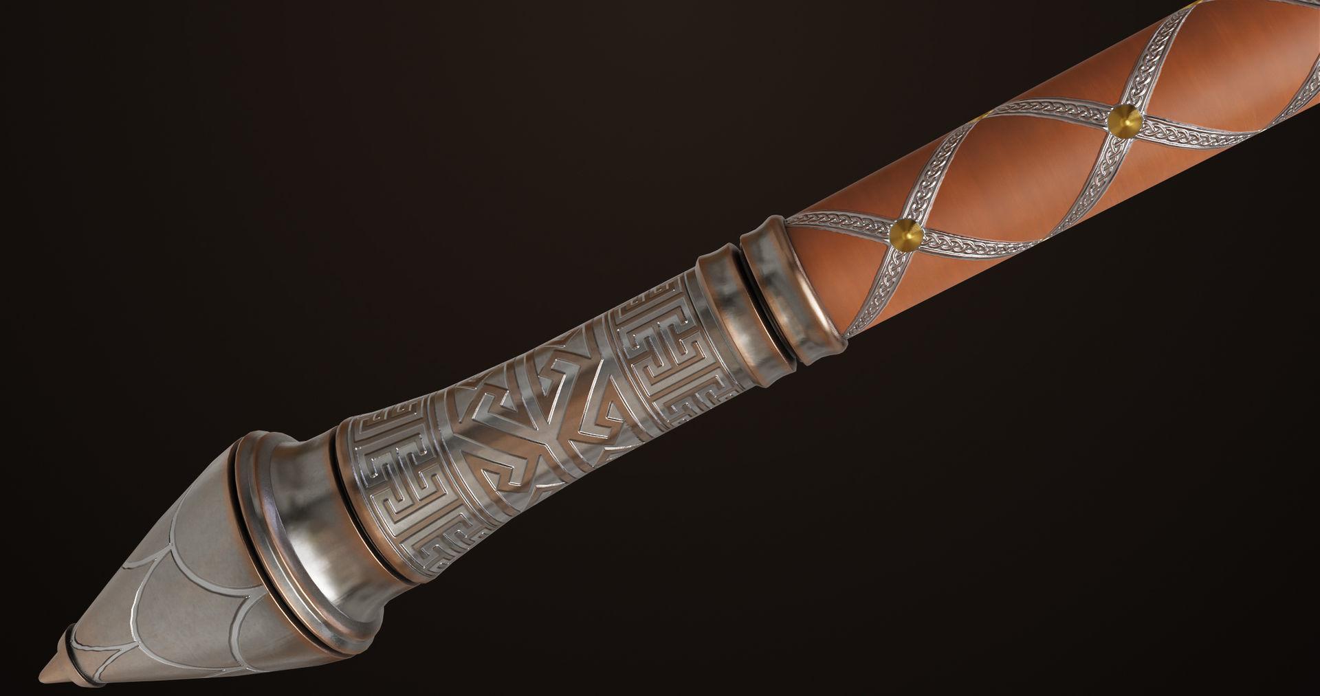 3D Model Collection 3 Medieval Battle Axes All PBR Unity UE Textures ...