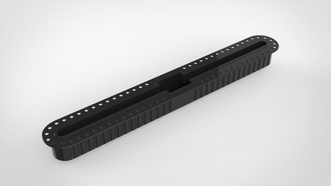 us finbox design 3D model 3D printable | CGTrader