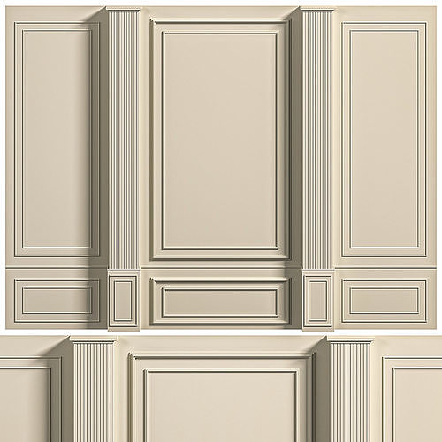 Panel 3D model | CGTrader