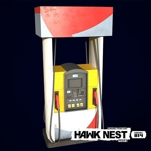 3D model Gas Pump VR / AR / low-poly | CGTrader