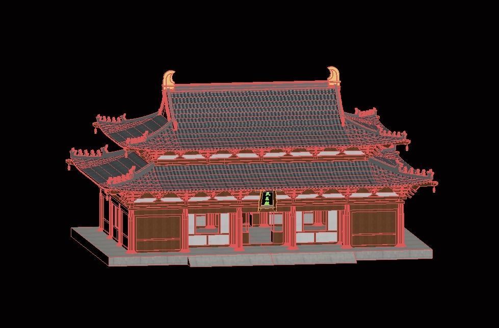 Historic Building Temple 3D model | CGTrader