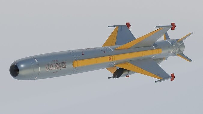 KD-88 surface-to-air missile 3D model | CGTrader