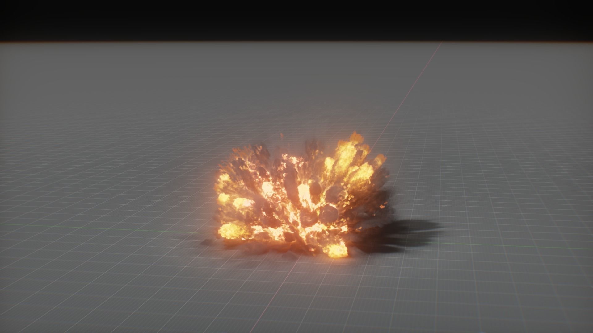 Artillery Grenade Explosion Animation 3D 3D model animated | CGTrader