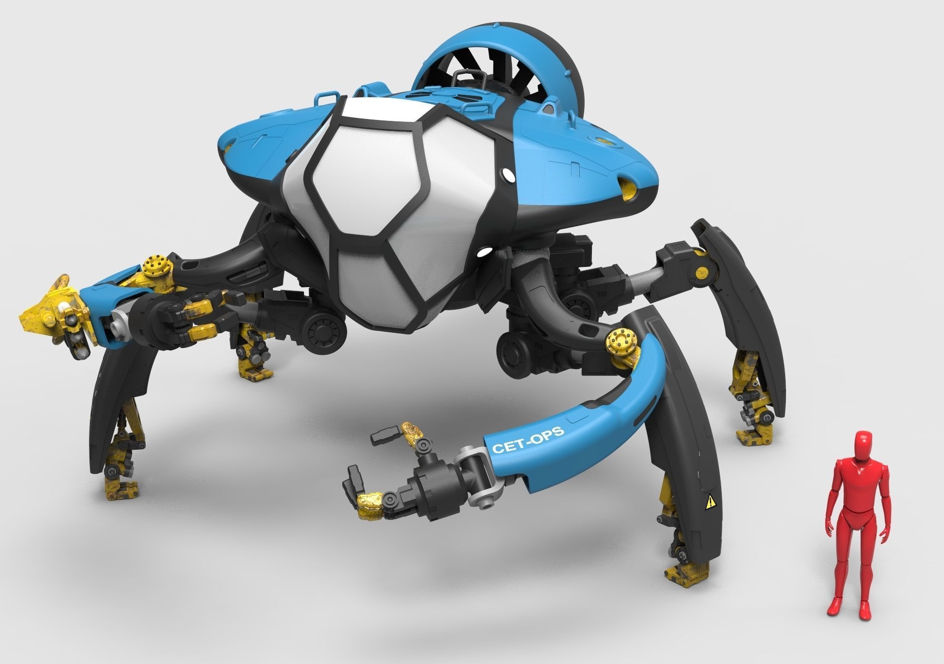 The SMP-2 Crab Suit - Avatar 2 The Way of Water 3D model 3D printable ...