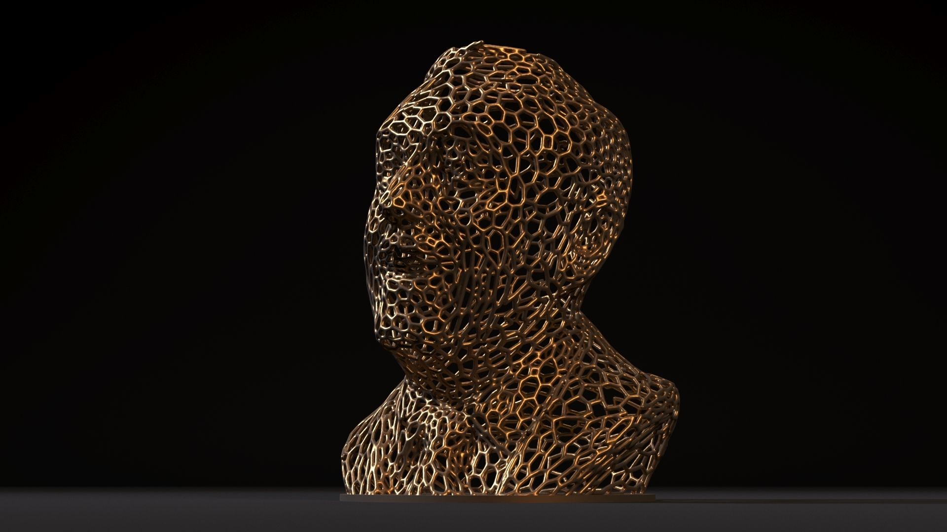 Walt Disney Bust 3D model 3D printable | CGTrader