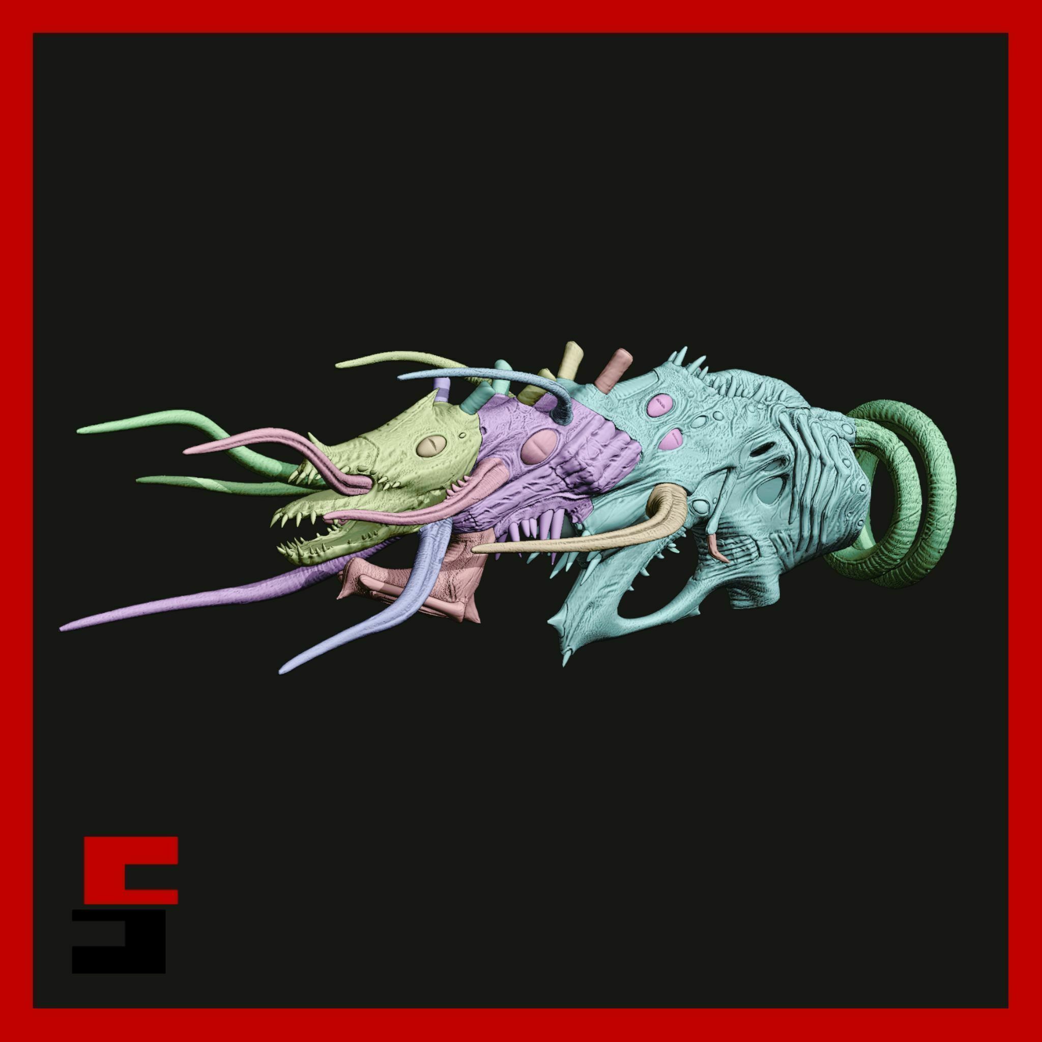 Call of Duty Apothicon Servant Prop Replica COD Interdimensional 3D ...