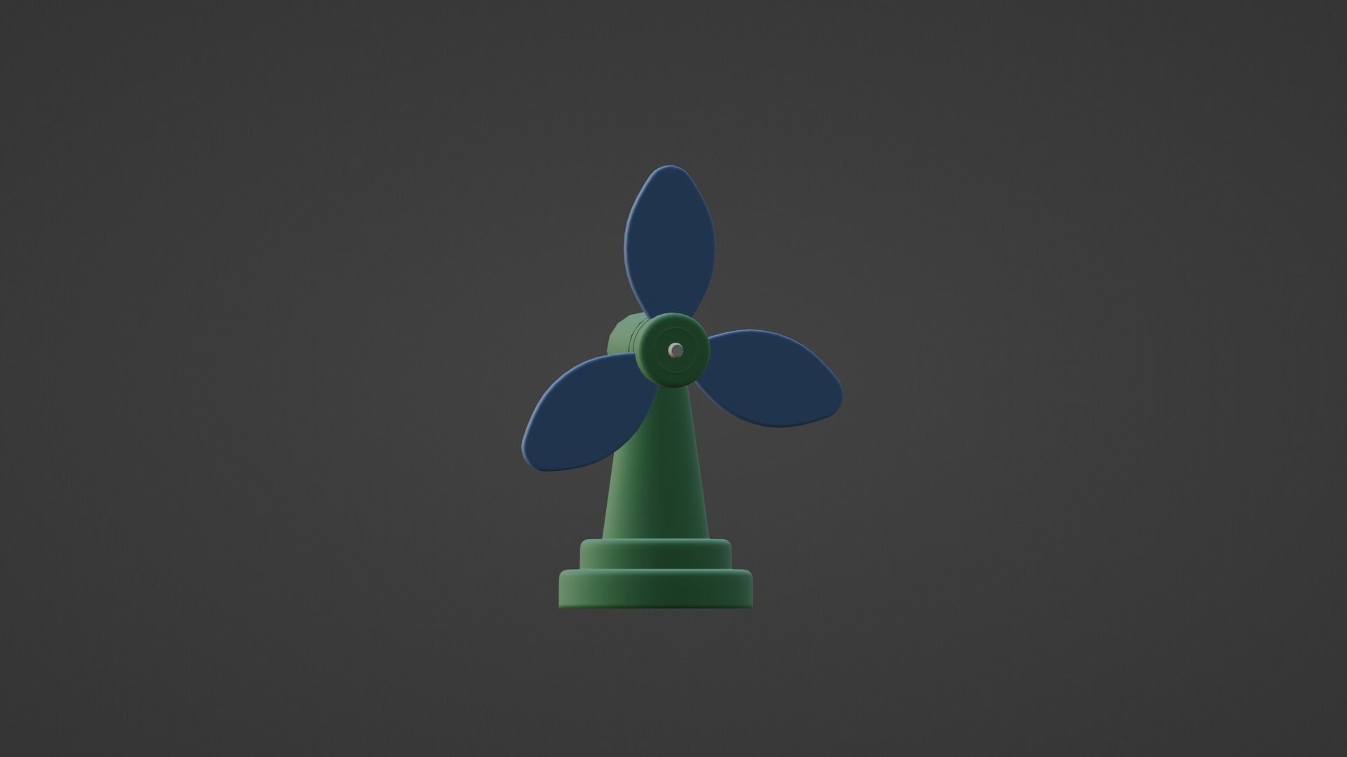 3D model CARTOON LOW POLLY FAN VR / AR / low-poly | CGTrader
