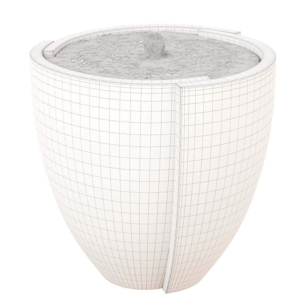 Concept Basin Fountain 3D model | CGTrader