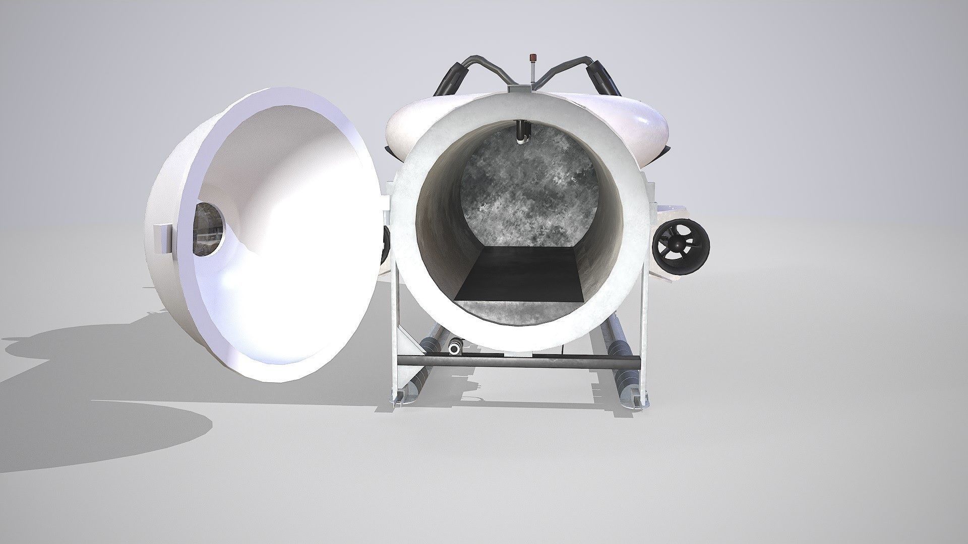 OceanGate Titan Submarine Model 3D model | CGTrader