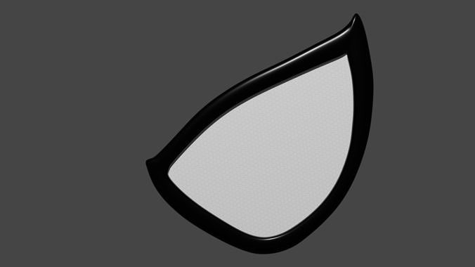 Spider-man eye lense 3D model | CGTrader