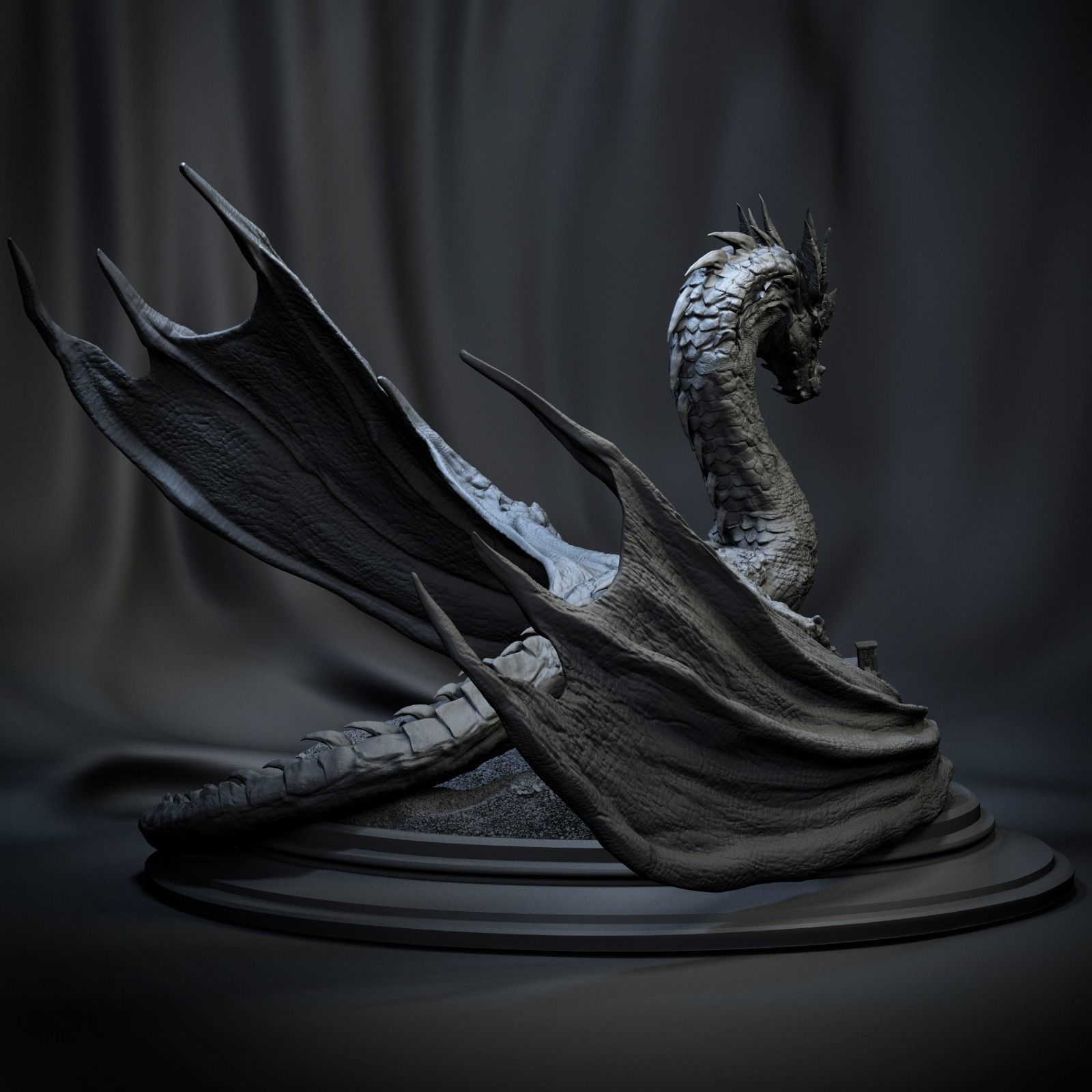Smaug 3D Print 3D model 3D printable | CGTrader