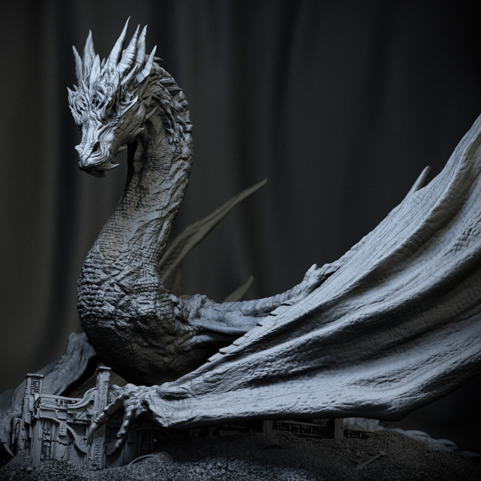 Smaug 3D Print 3D model 3D printable | CGTrader