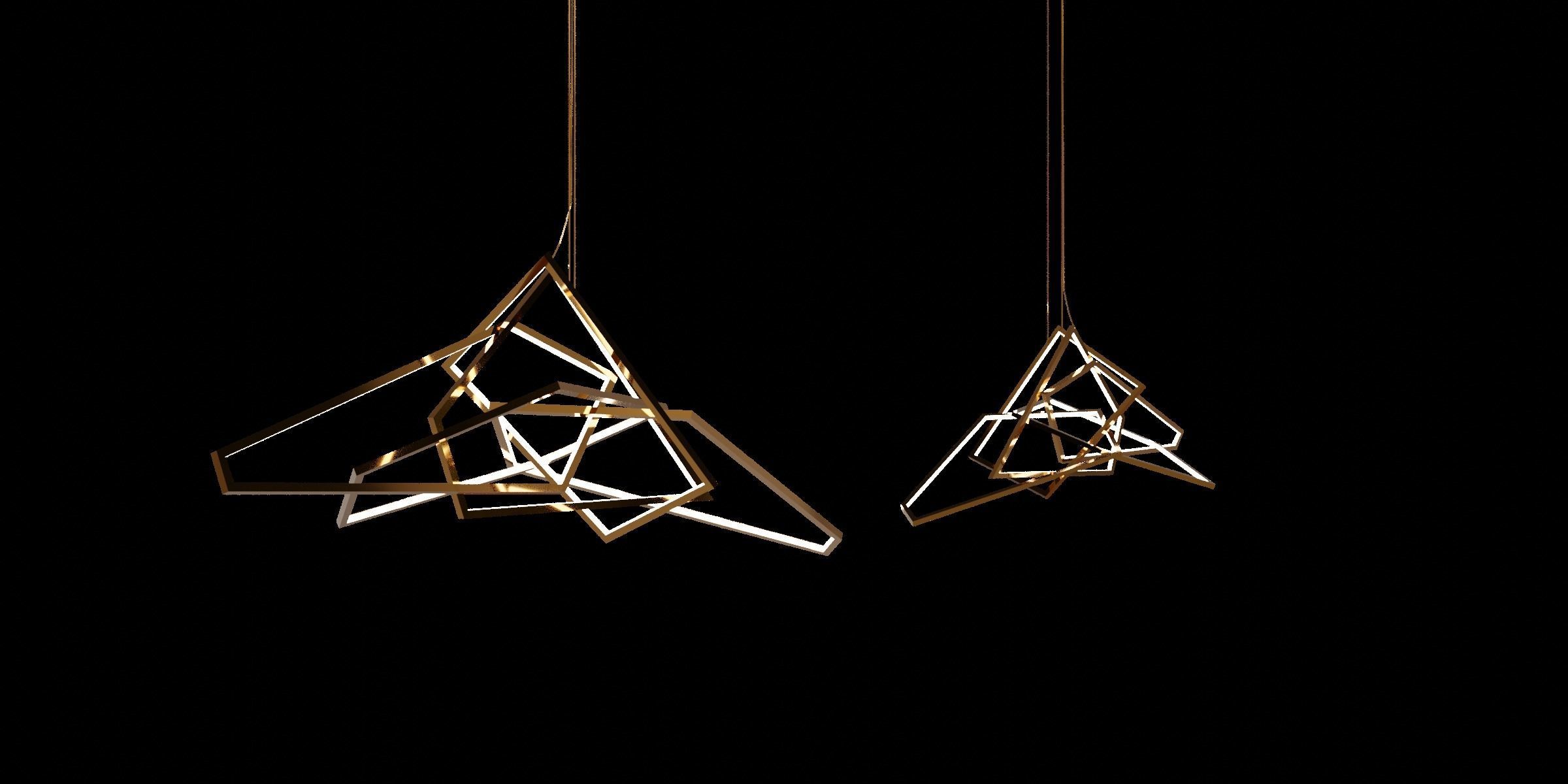 3D model Futuristic Ceiling Light VR / AR / low-poly | CGTrader