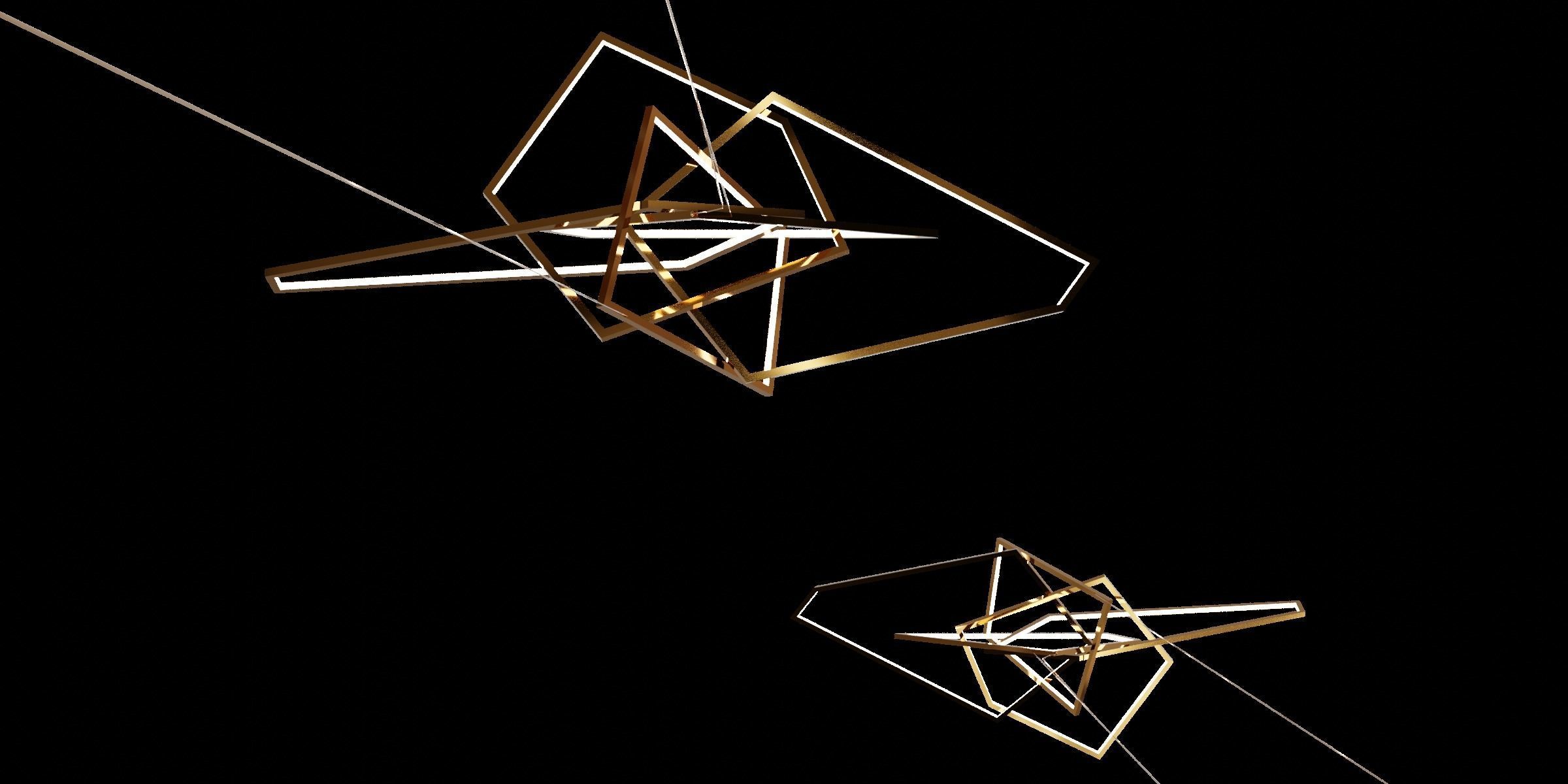 3D model Futuristic Ceiling Light VR / AR / low-poly | CGTrader