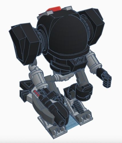 pvz Z7-mech plants vs zombies gw2 3D model 3D printable | CGTrader