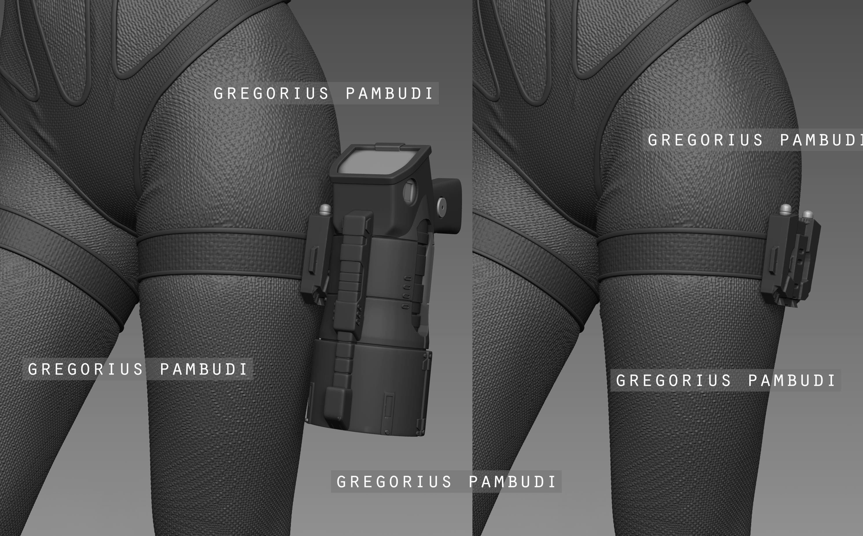 Gantz Kei Kishimoto Fan Art Statue 3d Printable 3D model 3D printable ...