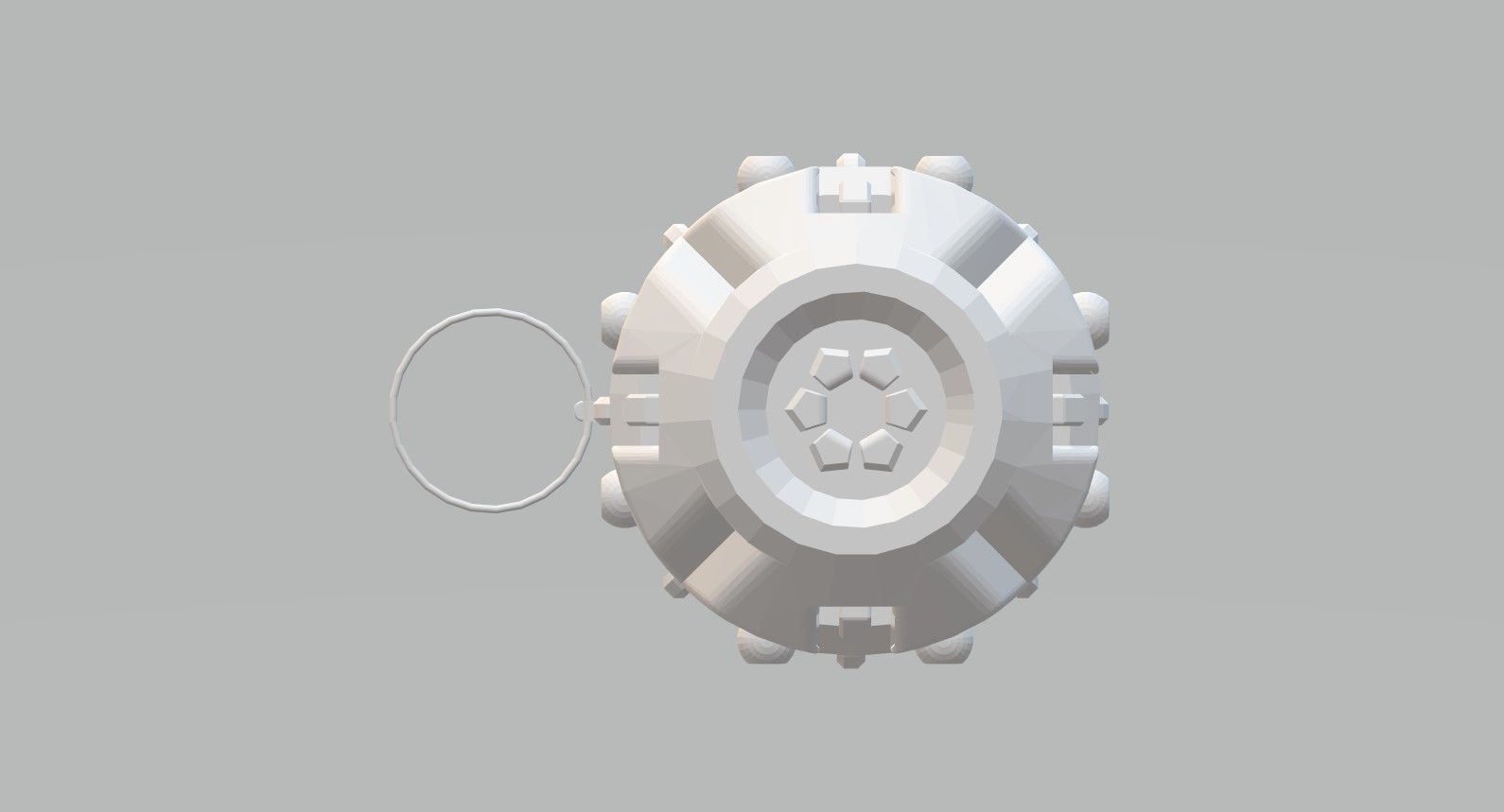 MG3-072023 Sci-fi Grenade Concept 3D model 3D printable | CGTrader