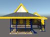 RUMAH TRADISIONAL MELAYU PERLIS DARUL SUNNAH free 3D model 3D printable ...