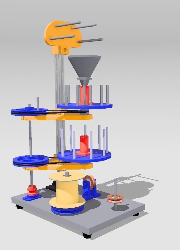 Visco fuse machine without motor 3D model 3D printable | CGTrader