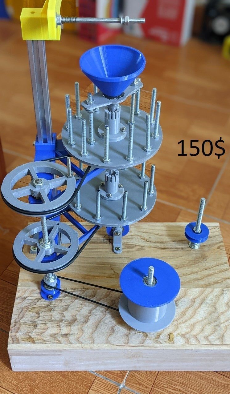 Visco fuse machine without motor 3D model 3D printable | CGTrader
