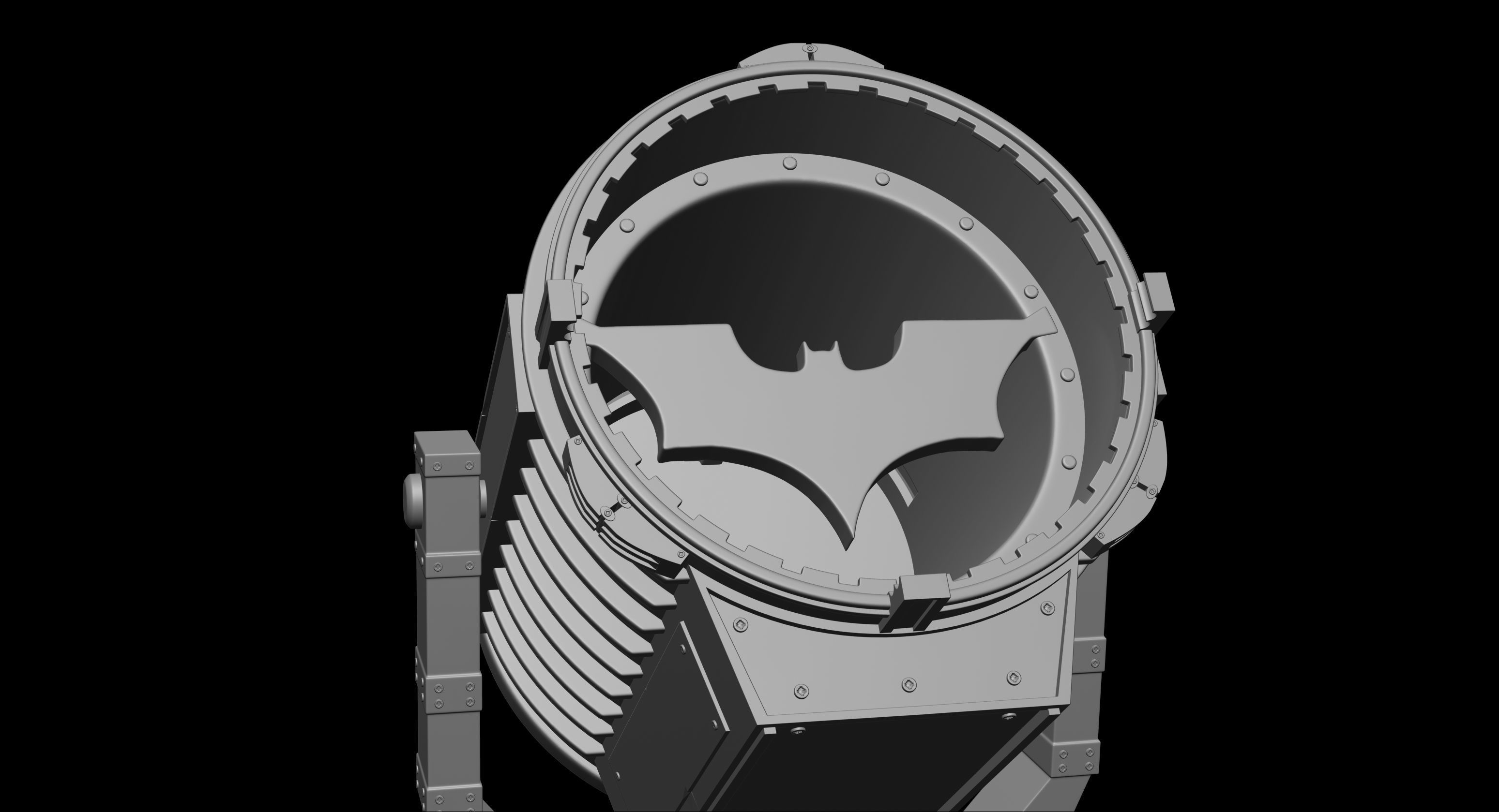 Batman Signal Searchlight Lamp 3D model File STL-OBJ 3D model 3D ...