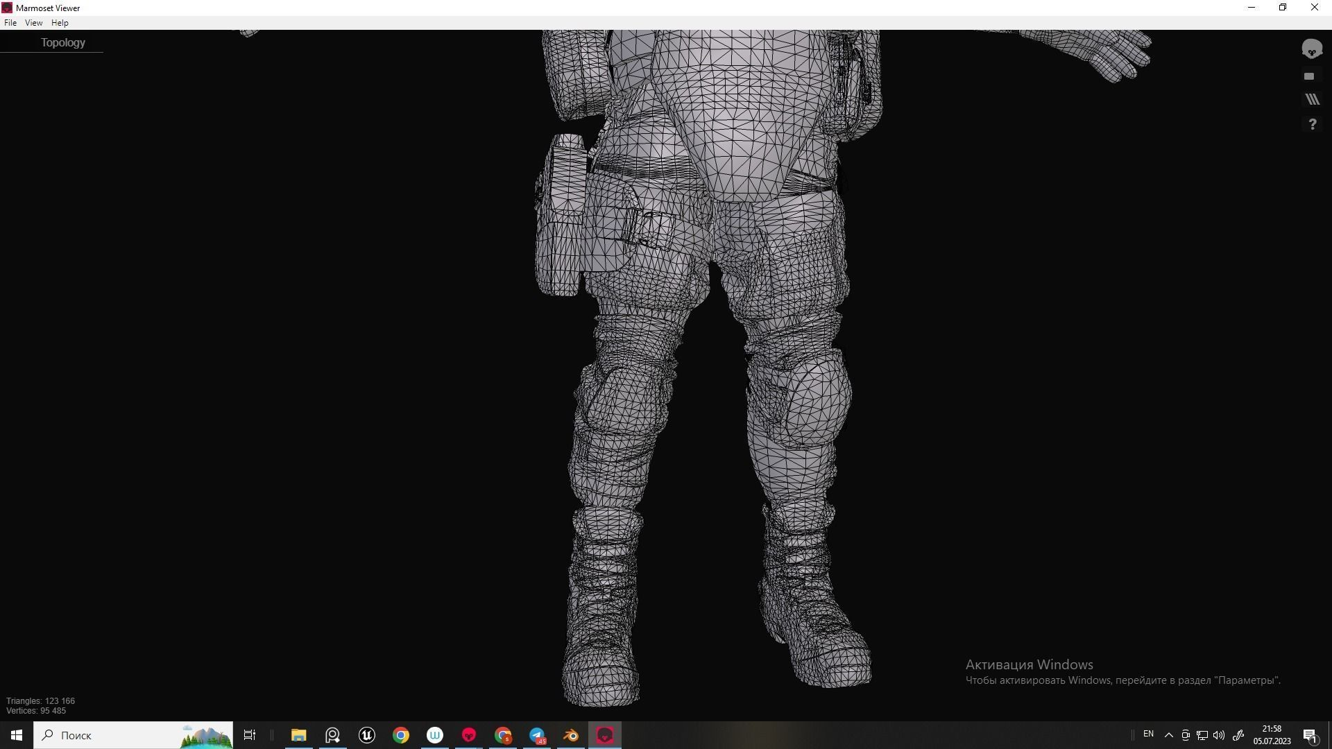 3D model MODULAR SOLDIER PACK VR / AR / low-poly | CGTrader