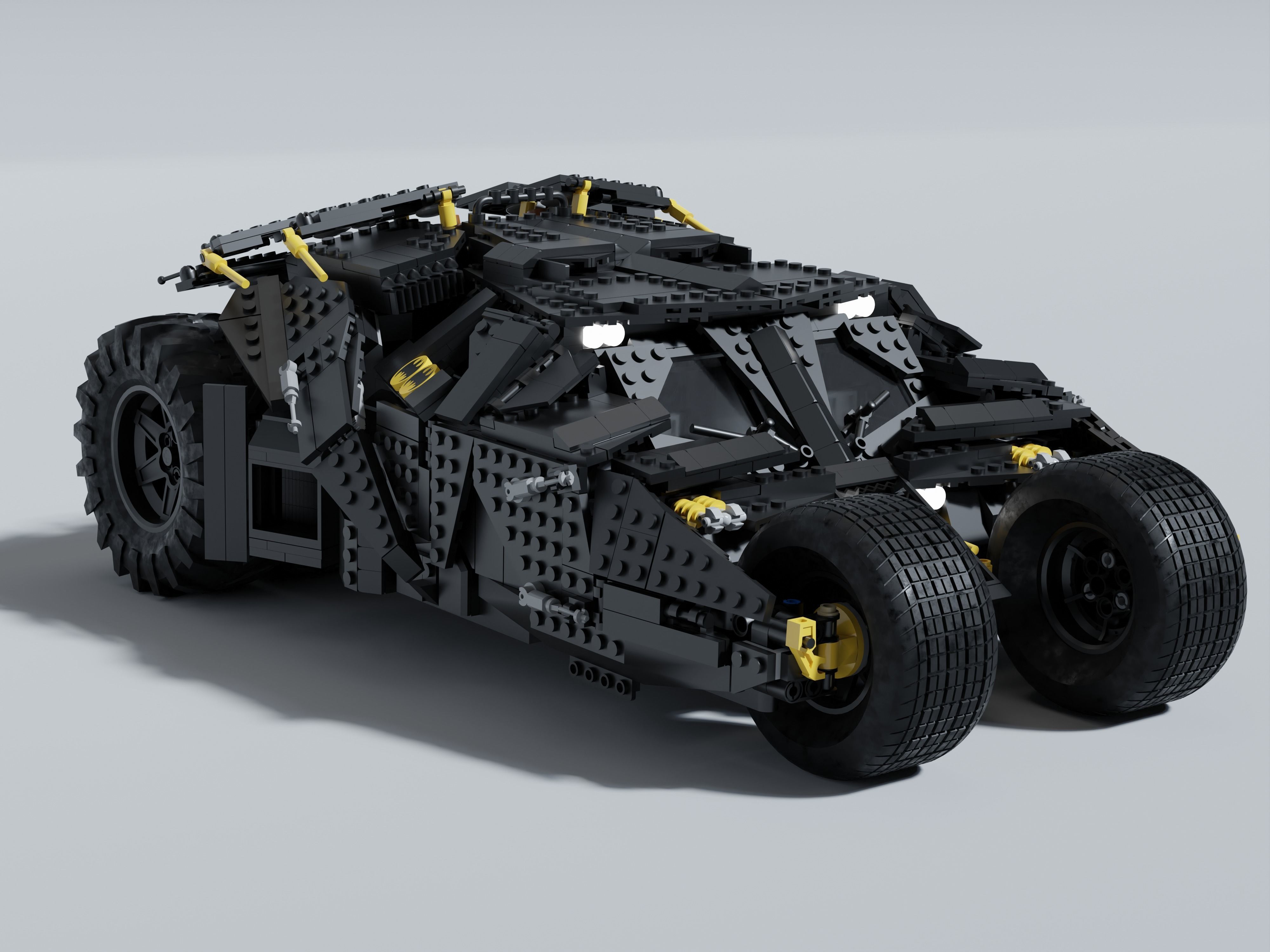 LEGO Batmobile Tumbler 3D model 3D model | CGTrader