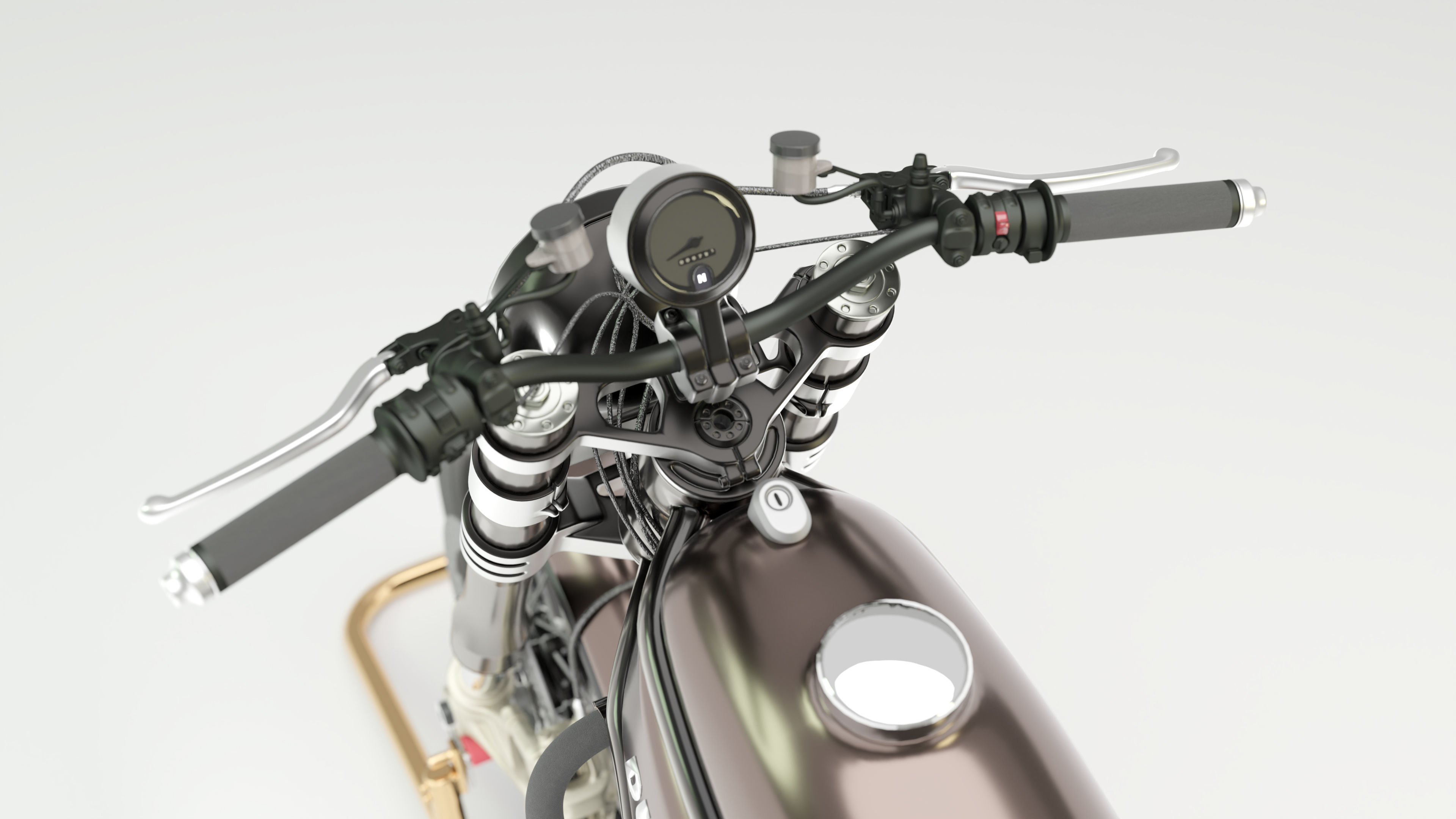 Custom Master Motorcycle 3D model | CGTrader