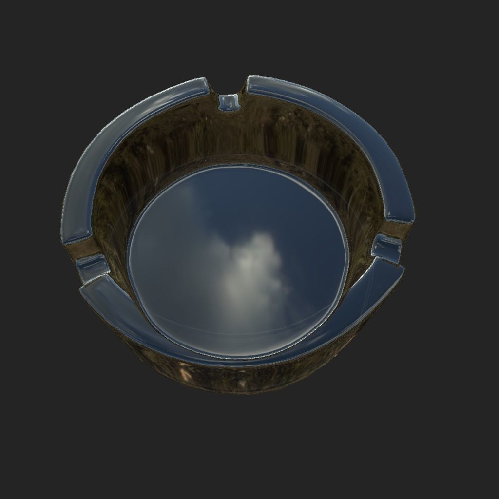 3D model Ash-Tray VR / AR / low-poly | CGTrader