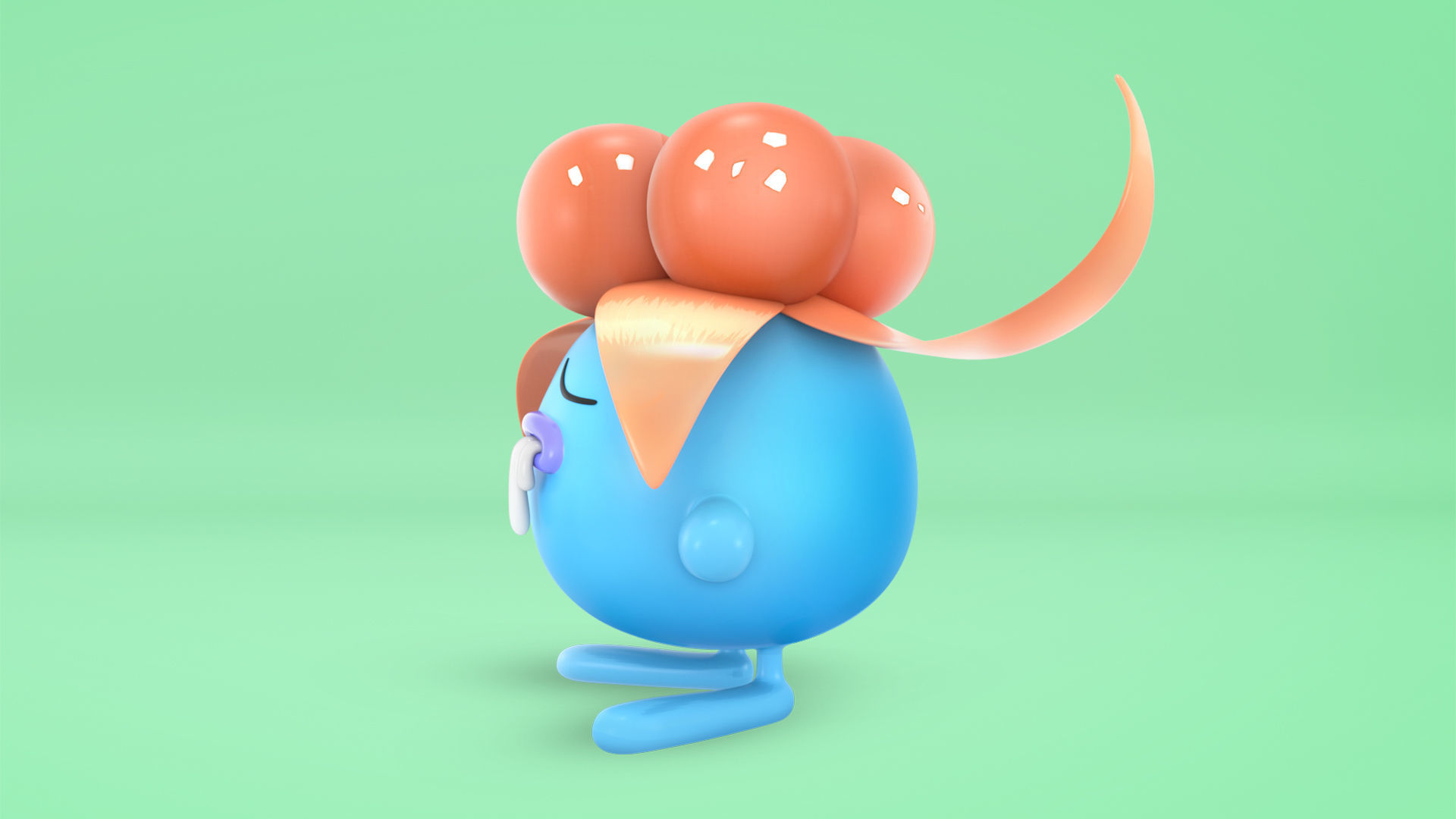 3D model Pokemon Oddish EVOLUTIONS VR / AR / low-poly | CGTrader