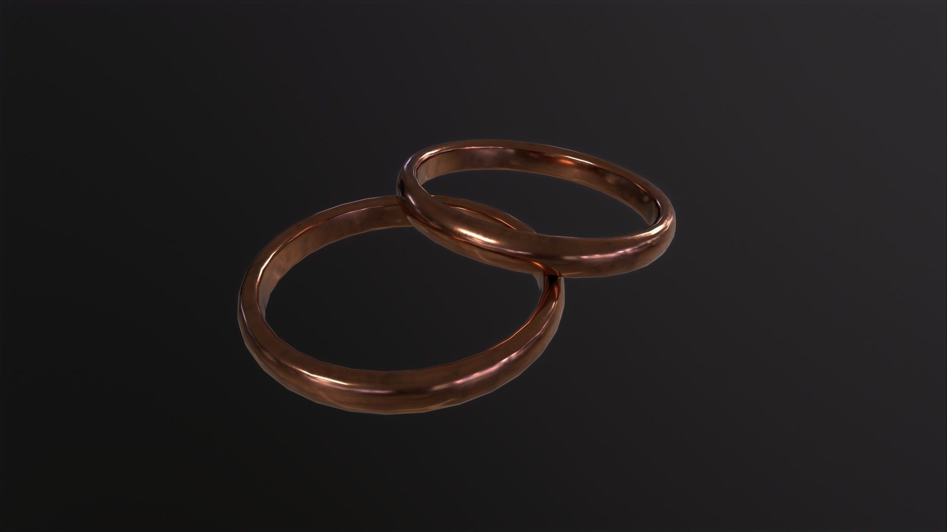 3D model Wedding Rings 3D Model VR / AR / low-poly | CGTrader