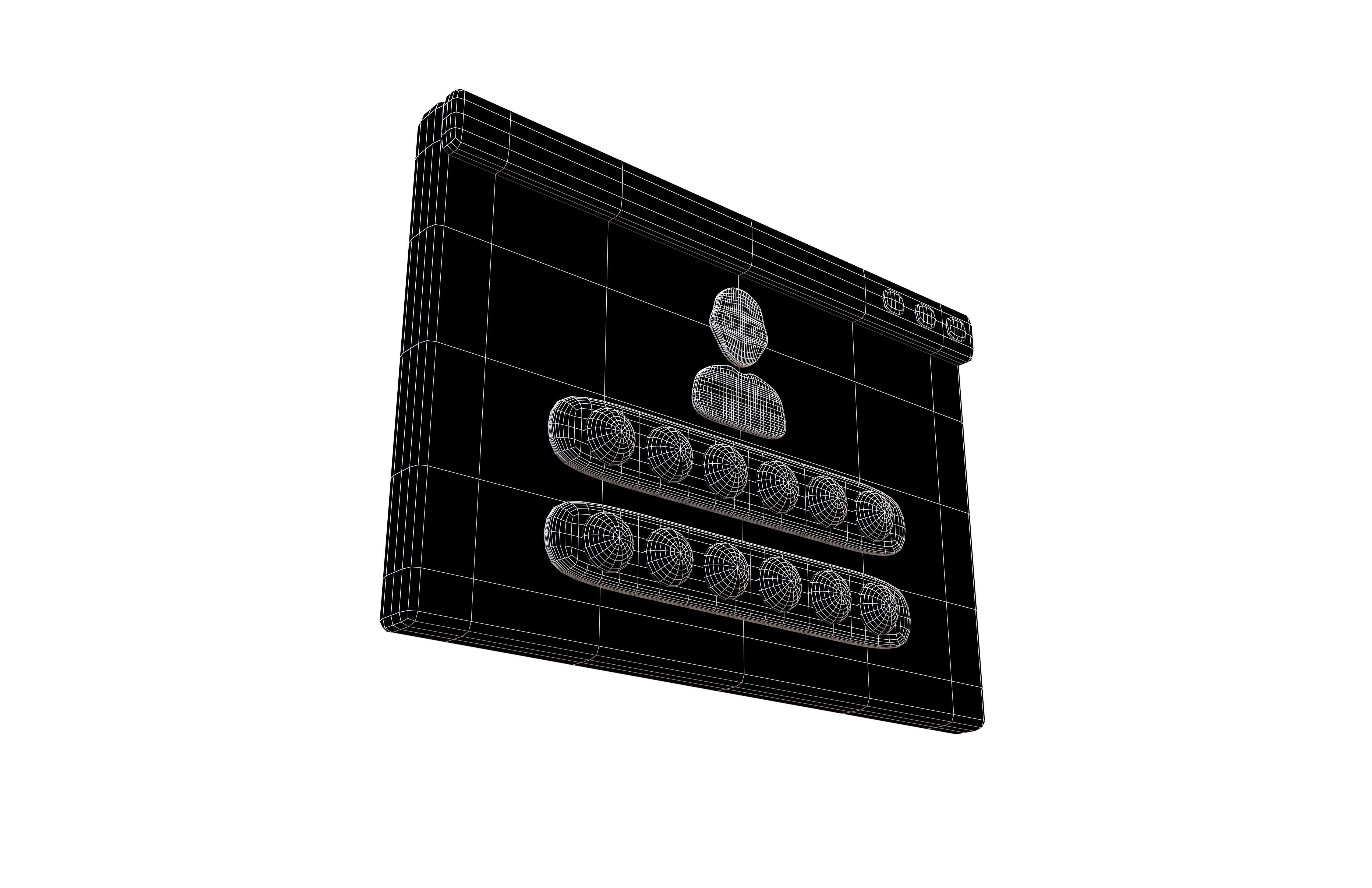 3D model Website Login Correct Password Icon v1 002 VR / AR / low-poly ...
