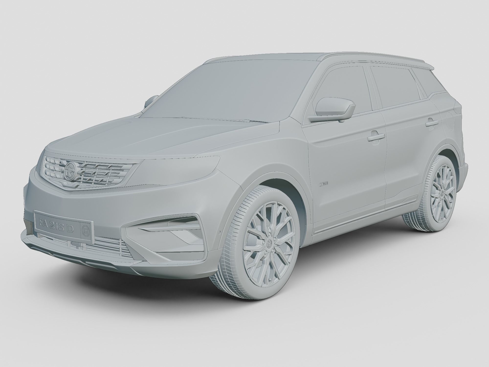 Proton X70 2020 3D model | CGTrader
