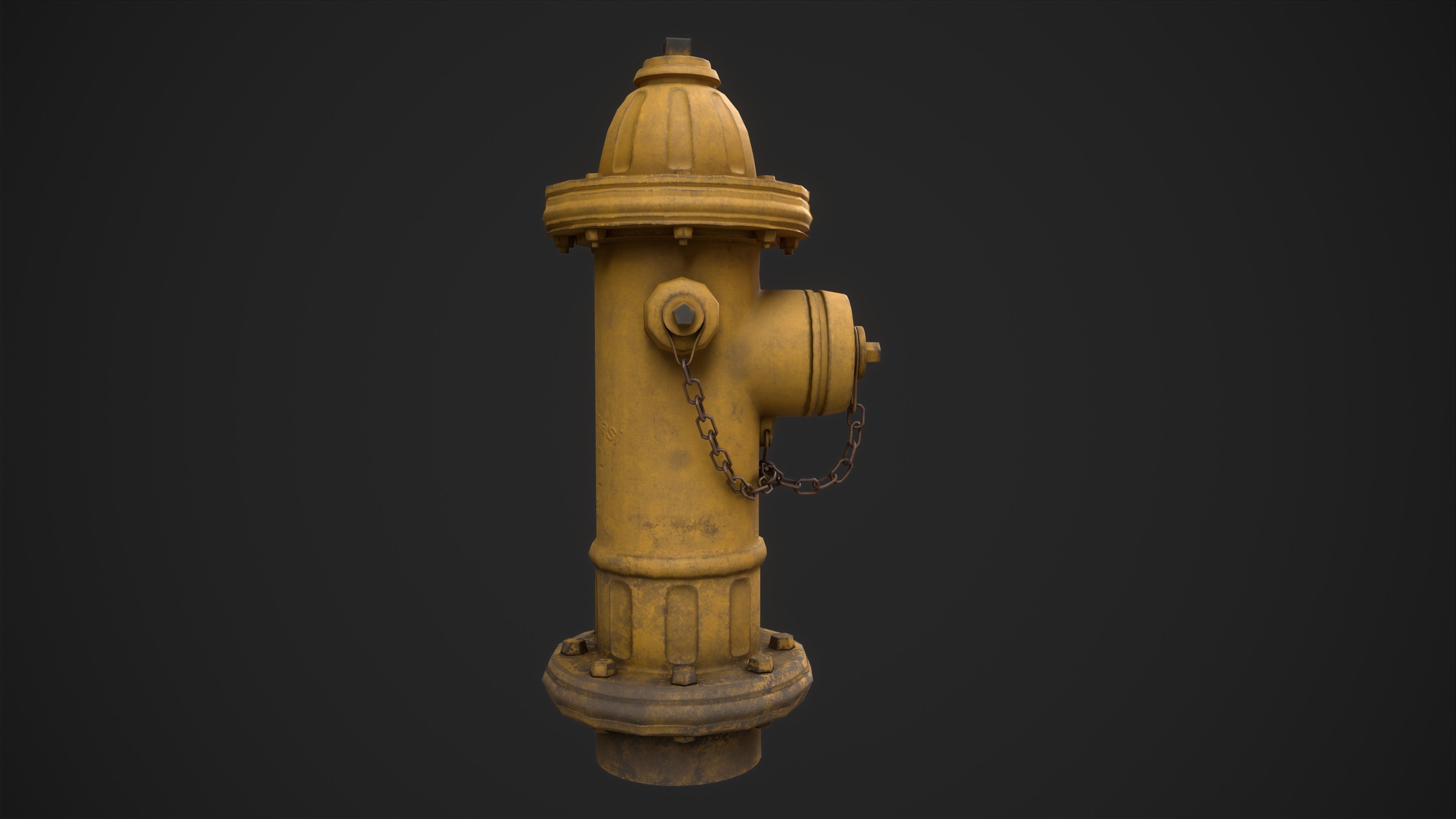 3D model Fire hydrant VR / AR / low-poly | CGTrader
