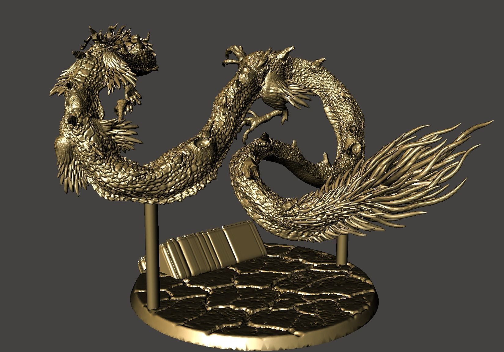 DEMON DRAGON GANON TOTK LEGEND OF ZELDA EXTREME DETAILED STL 3D model ...
