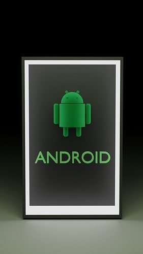 Android Robo Logo 3D model | CGTrader