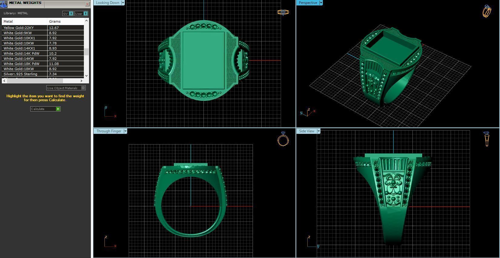 STL 3DM Gents Rings Ready Models Mens Rings 3D print model 3D model 3D ...