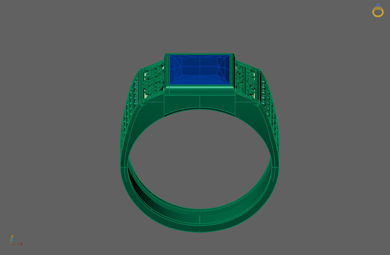 STL 3DM Gents Rings Ready Models Mens Rings 3D print model 3D model 3D ...
