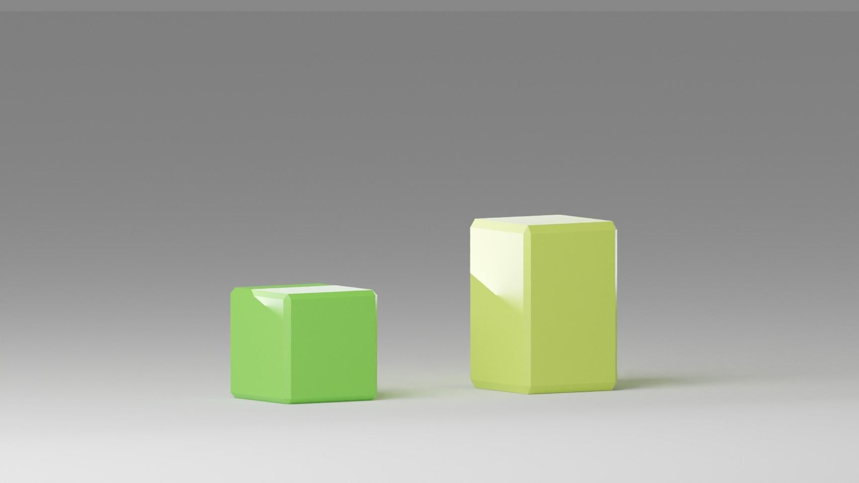 3D model Low Poly Trees - Cubic VR / AR / low-poly | CGTrader