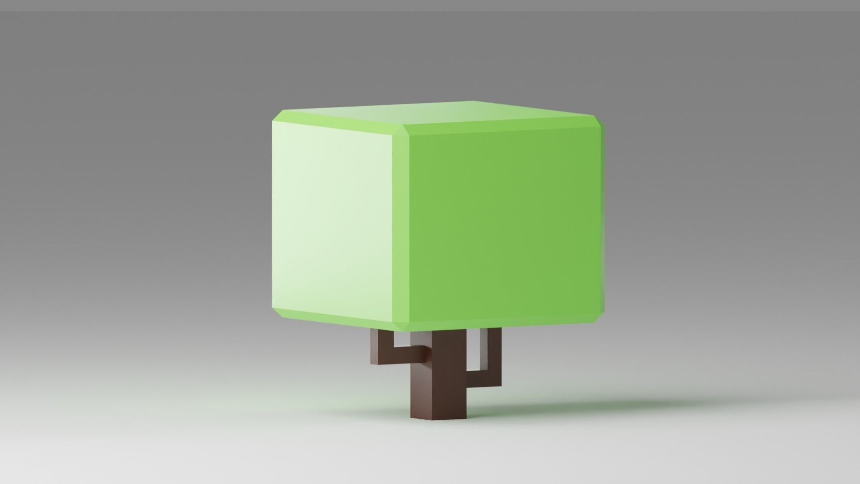 3D model Low Poly Trees - Cubic VR / AR / low-poly | CGTrader