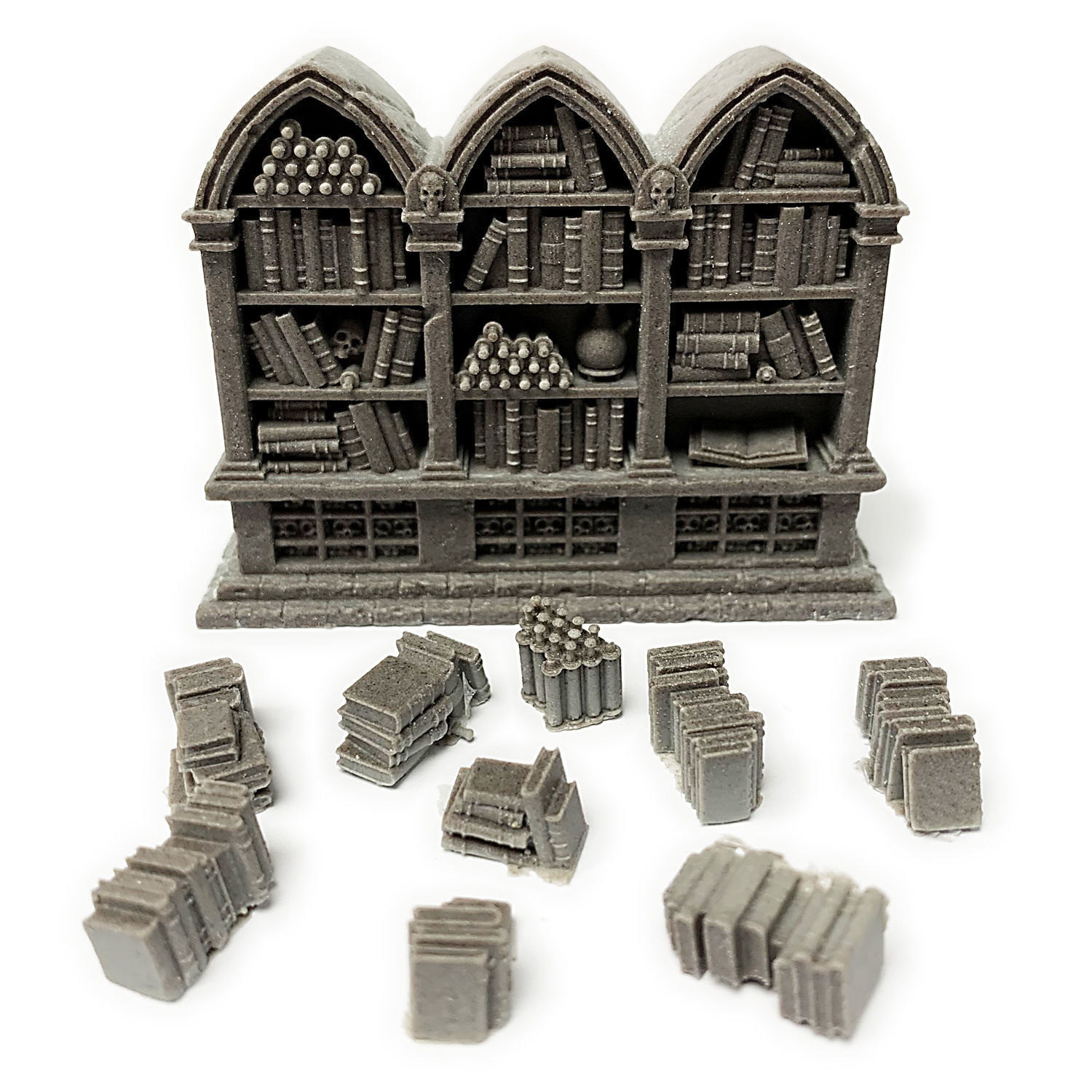 LegendGames Arcane Bookcase set 3D model 3D printable | CGTrader