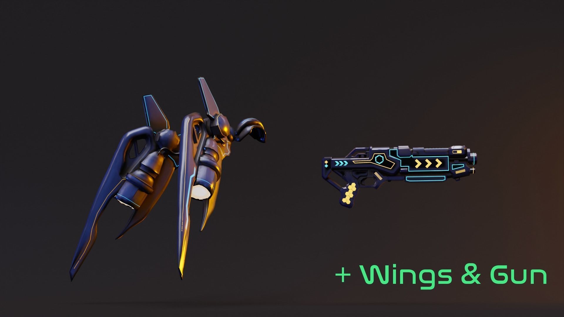 3D model Nexus - Low Poly Sci-fi Character VR / AR / low-poly | CGTrader