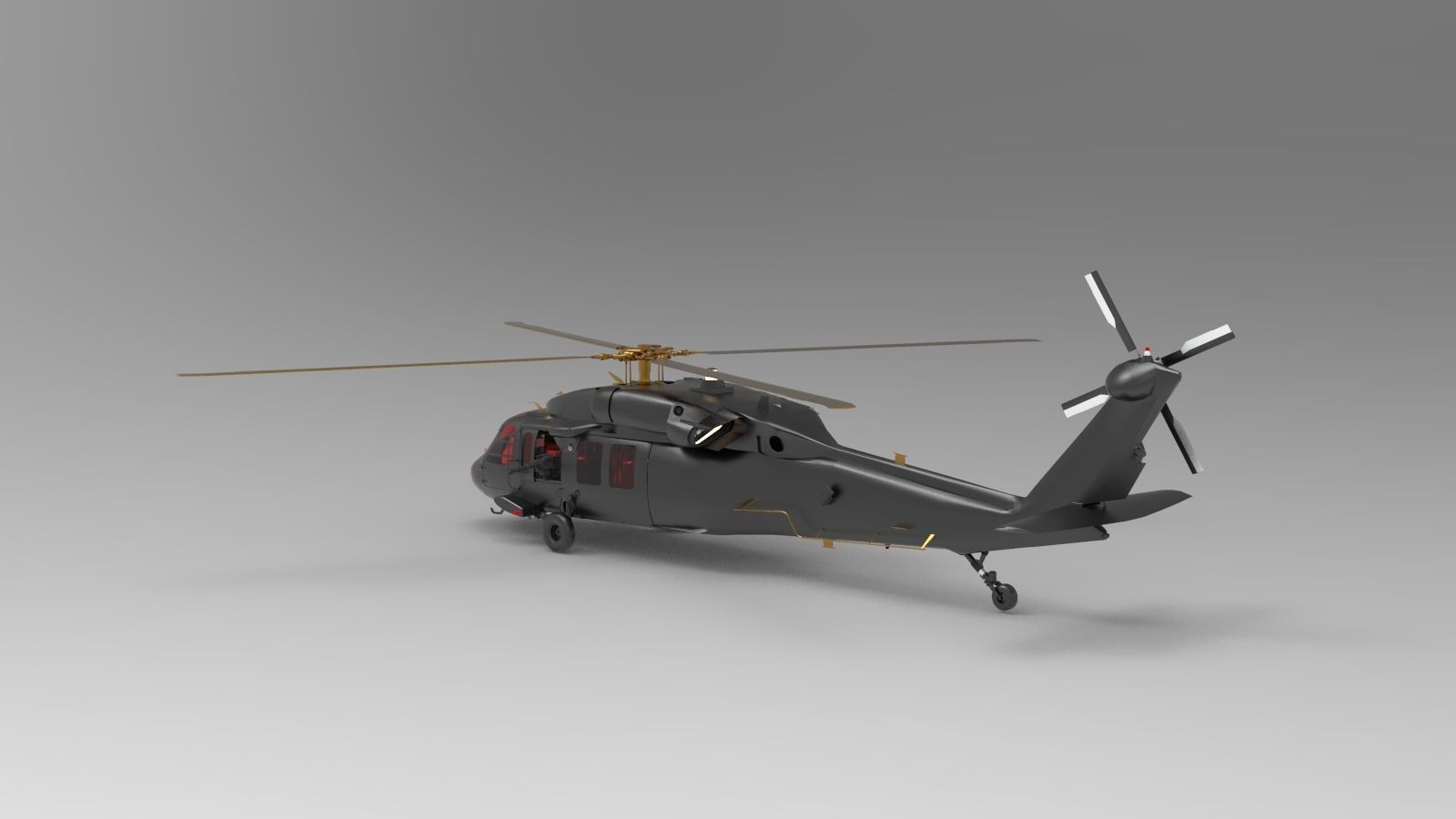 Sikorsky UH-60 Black Hawk 3D model | CGTrader