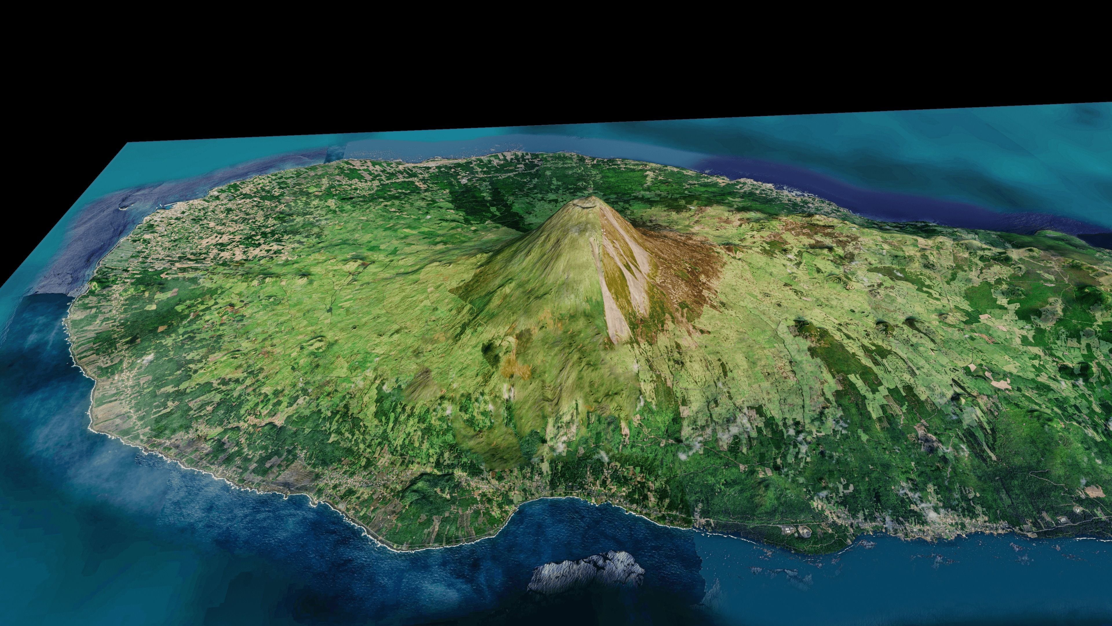 Pico Island 3D model | CGTrader
