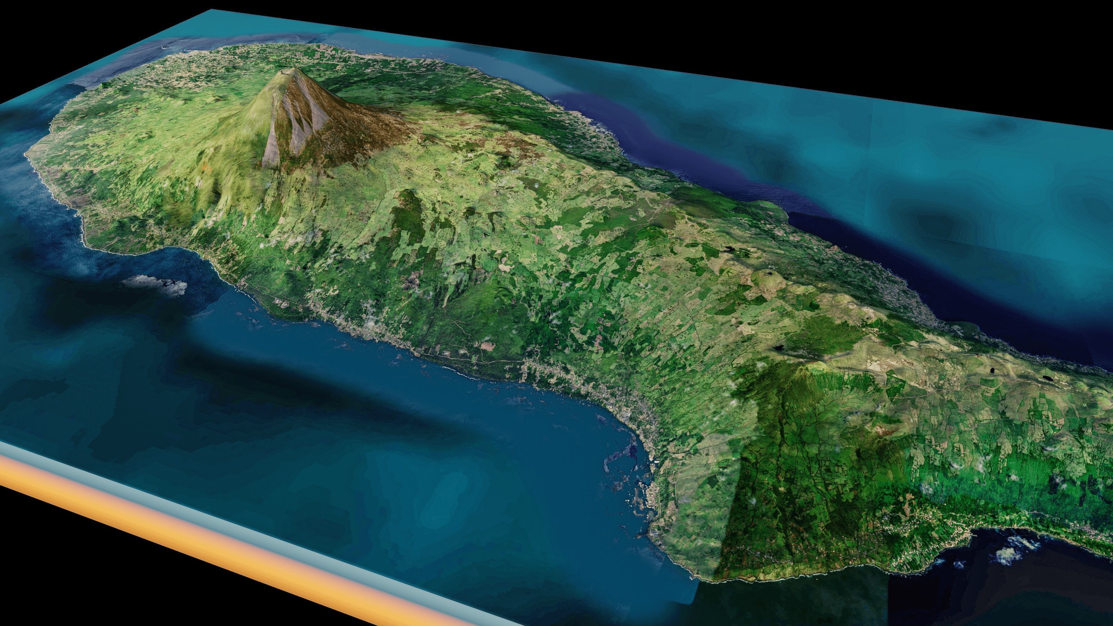 Pico Island 3D model | CGTrader