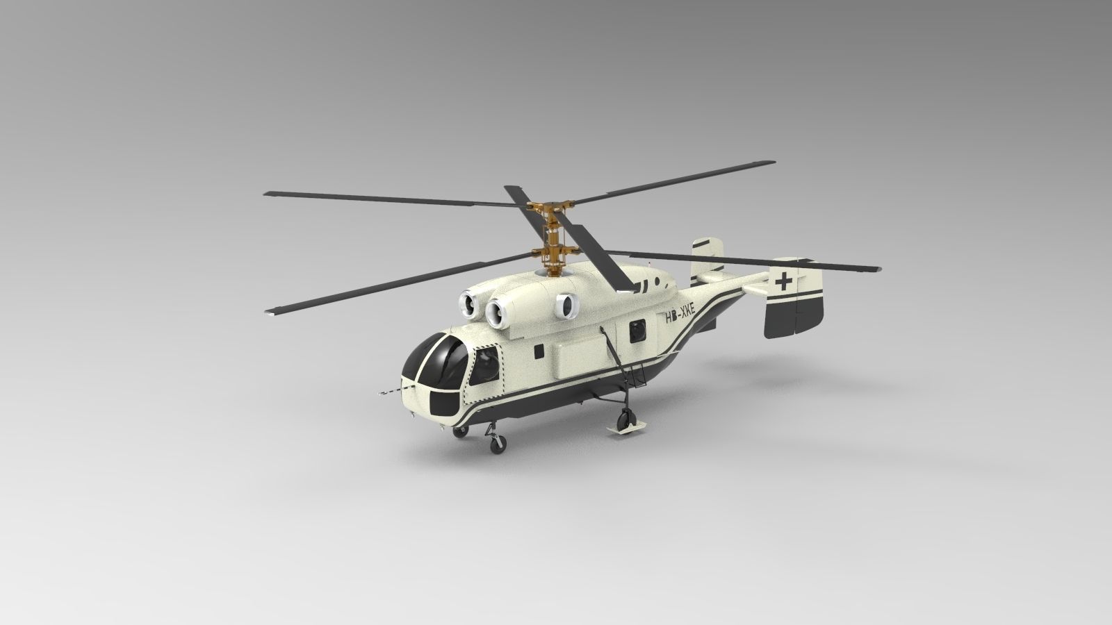 Kamov Ka-32 3D model | CGTrader