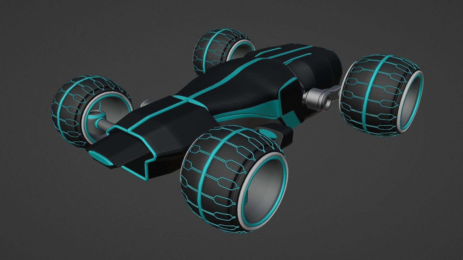 Sci-Fi car of Tron legacy light runner 3D model | CGTrader