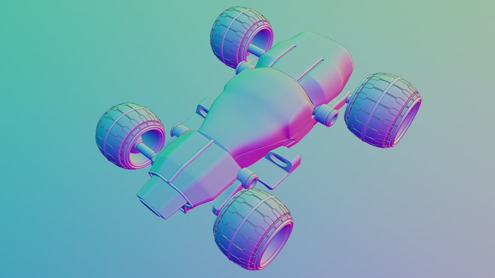 Sci-Fi car of Tron legacy light runner 3D model | CGTrader