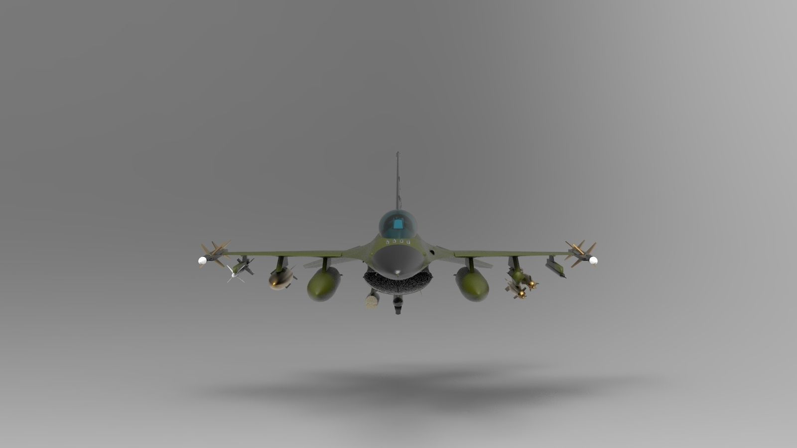 F16 Viper 3D model | CGTrader