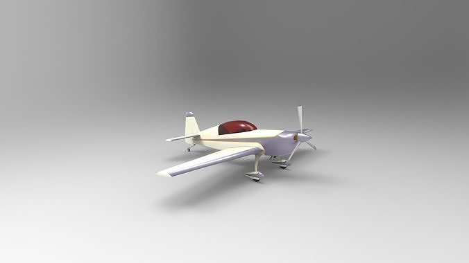 Extra 300 airplane 3D model | CGTrader